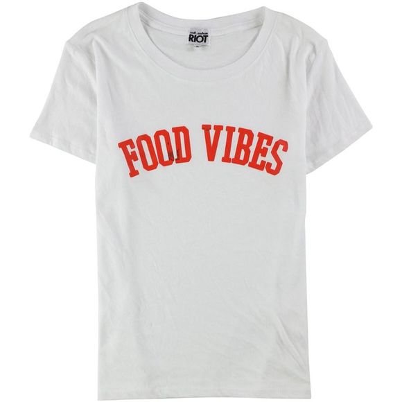 Sub Urban Riot | Tops | Sub Urban Riot Womens Food Vibes Graphic Tshirt ...